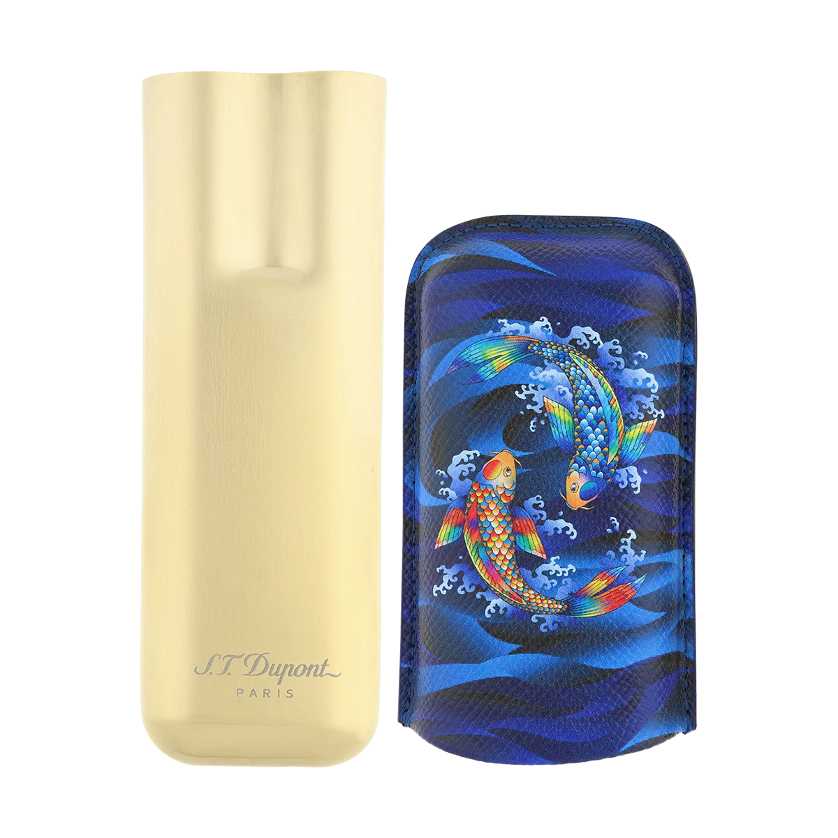 S.T. Dupont Koi Fish İkili Puro Kılıfı 183497
